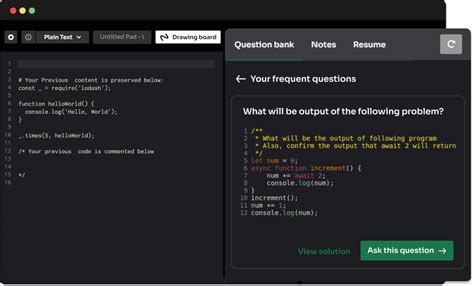 Live Pseudo Code Interview Intervue