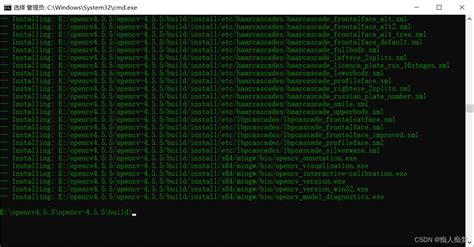 Win Cmake Mingw Opencv Opencv Contrib Cmake Mingw Opencv Csdn