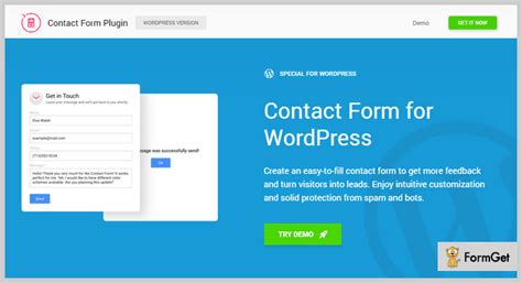 5 Contact Us Wordpress Plugins 2022 Formget