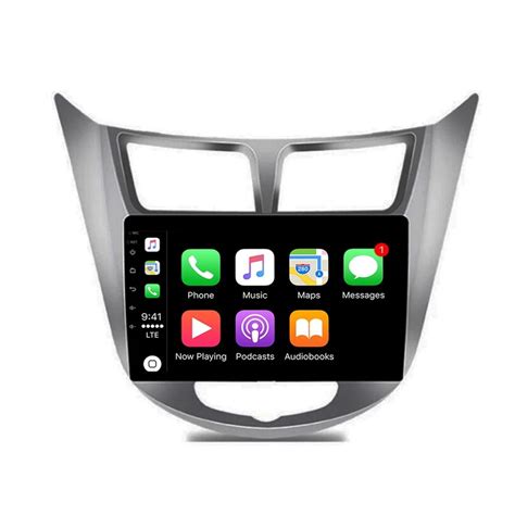 Hyundai Accent Wireless Carplay Android Auto Stereo Replacement Navigation Seven