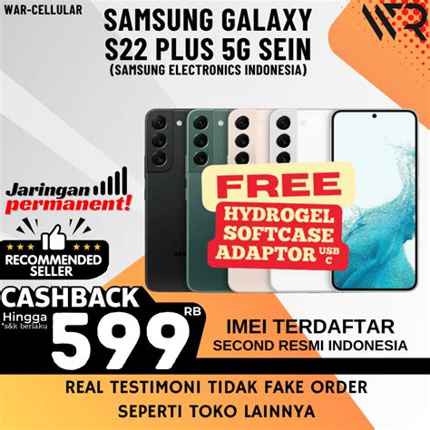 Jual Sein Samsung Galaxy S22 Plus 5g 8 256gb 8 128gb S22 Second