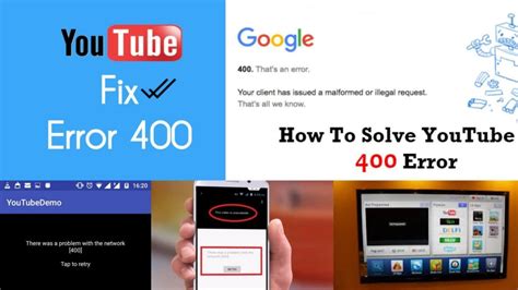 ⭐ how to fix the error 400 from youtube bytepeaker