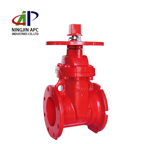 Ductile Iron 300psi Resilient Wedge Nrs Flange Mechanical Joint End