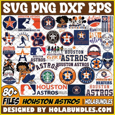 80 Houston Astros Team Svg Houston Astros Bundle Svg Houston Astros