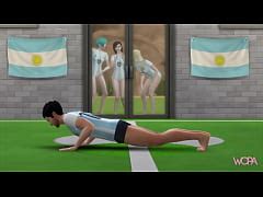 Trailer Lionel Messi Celebrating The World Cup With Three Argentina Fans Xxx Mobile Porno