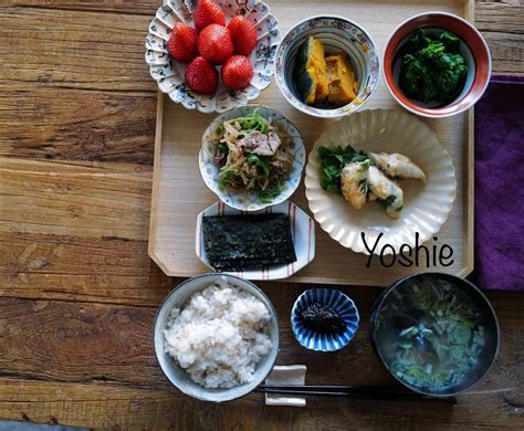 草間淑江さんのインスタグラム写真 草間淑江instagram「みなさまおはようございます！ 4月4日の朝です。 今朝は、鶏のささみ梅