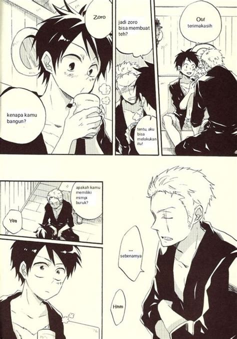 Doujinshi Zoro X Luffy Two Wattpad