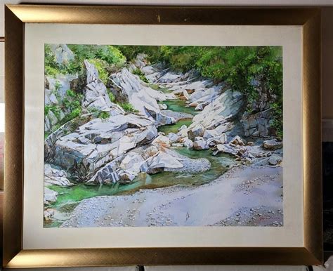 수채화 풍경화 그림액자 헬로마켓