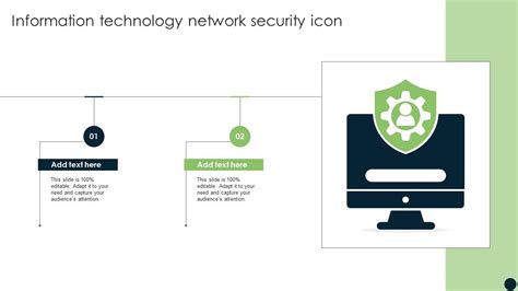 Information Technology Network Security Icon Ppt Sample