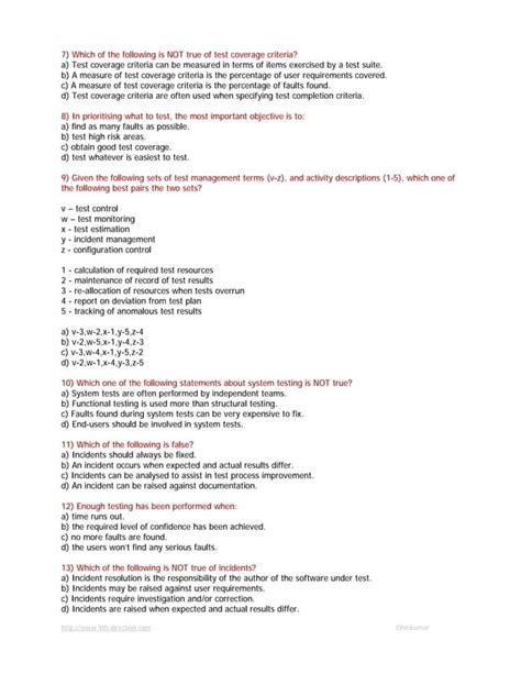 Istqb Question Paper Dump 3 Pdf