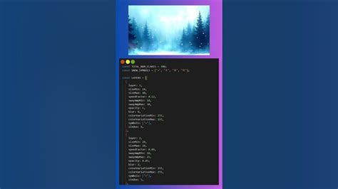 Snowfall Using Html Css Html Youtube