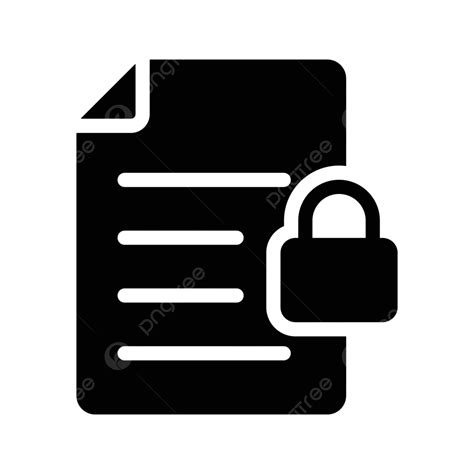 Lock Document Business Close Vector Document Business Close Png And