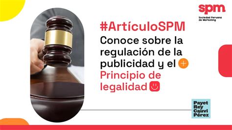 Artículosspm La Regulación De La Publicidad Y El Principio De