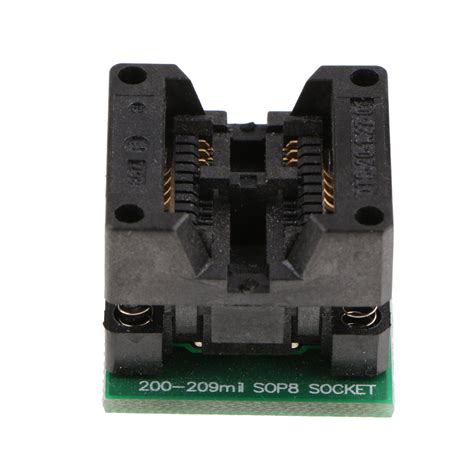 Sop8 A Dip8 Adaptador De Programador Módulo Convertidor De Zócalo Ancho