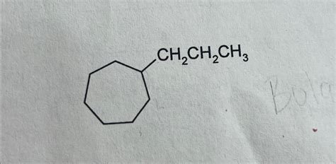 Solved Write The Iupac Name For This Chegg Com
