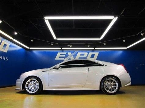 Purchase Used Cadillac Cts V Coupe Recaro Seats Sunroof Wood Trim