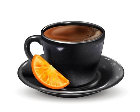 Premium Vector Cup Of Hot Coffee Concept