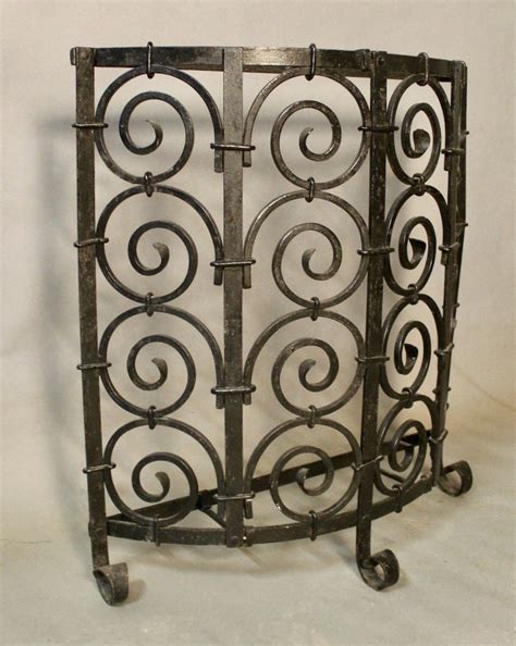 Proantic Wrought Iron Fireplace Grate