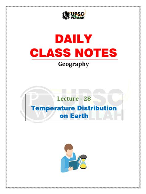 temprature distribution class 1 pdf