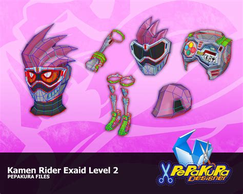 Kamen Rider Exaid Pepakura Foam Template By Constrictorz On Deviantart