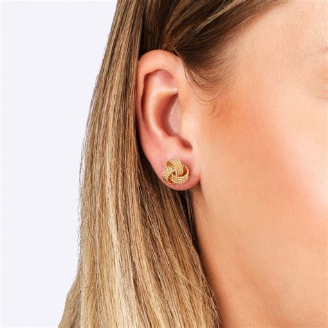 Tiffany And Co Twist Knot Earrings J1018 Second Hand Jewellery