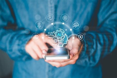 Premium Photo Businessman With Smart Artificial Intelligence Ai
