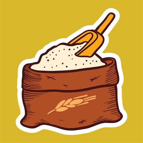 Icono De Saco De Harina Estilo Dibujado A Mano 14208362 Vector En Vecteezy