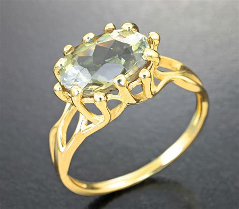 Золотое кольцо с диаспором высокой чистоты 3 01 карата купить в интернет магазине Серебряные