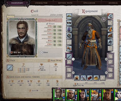 My 12 Lvl Sohei With Just One Javelin In One Hand Has 8 Attacks Per