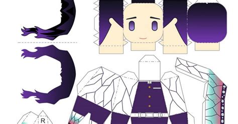 Demon Slayer Shinobu Kocho Papercraftpdf