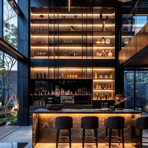36 Home Bars As Bastions Of Style In A Visual Toast To The Audacious