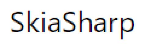 Bug Cleartype Subpixel Text Rendering Still Broken · Issue 2308 · Monoskiasharp · Github