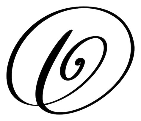 Premium Vector Hand Drawn Vector Calligraphy Letter D Script Font