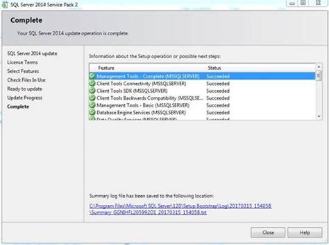 Resolving Cannot Install SQL Server 2014 Service Pack 2 Error