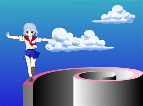 Anime Girl Colour Remix Openclipart