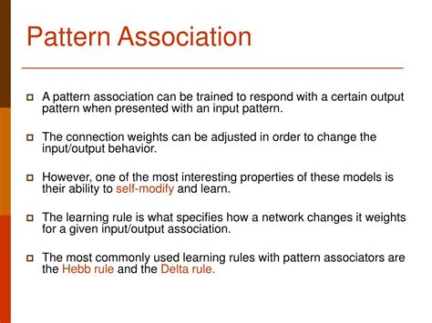 Ppt Pattern Association Powerpoint Presentation Free Download Id