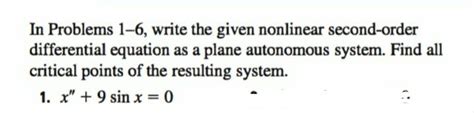 Solved In Problems 310 Without Solving Explicitly