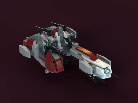 Lego Moc Star Wars Barc Speeder With Sidecar By Grababeerandbuild