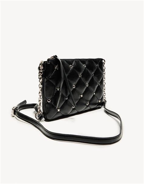 Mini Tasche Mit Nieten Bsk Teen Bershka