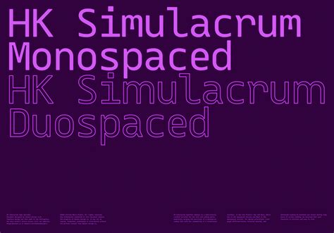 Hk Simulacrum — Coding Text Behance