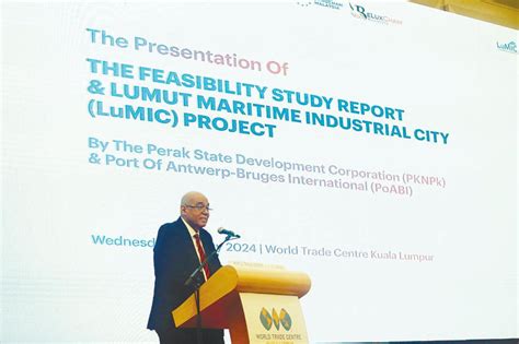 Proposed Lumic Project Will Put Perak On Maritime Industry Map