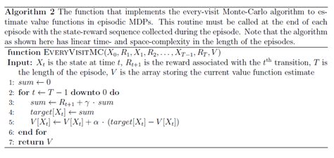 Algorithm For Reinforcement Learning 2 Rasin Tsukuba Blog