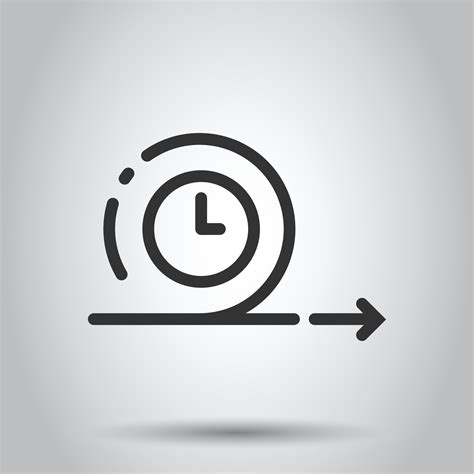 Agile Icon In Flat Style Flexible Vector Illustration On White