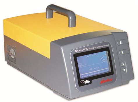 Nha 506en Automotive Emission Analyzer 5 Gas Portablegas Analyzer