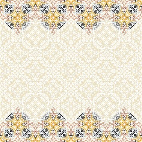 Un Motif Jaune Et Bleu Sur Fond Blanc Vecteur Premium