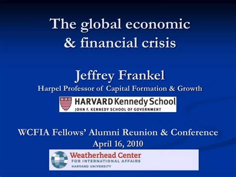 Ppt Jeffrey Frankel Harpel Professor Of Capital Formation And Growth