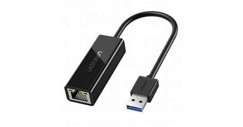 Ugreen Cr111 Cable Usb 3 0 Gigabit Ethernet Adapter Black Cr111