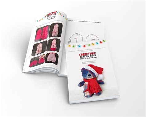 Christmas Memory Bear Pdf Sewing Pattern And Tutorial Recycled Etsy