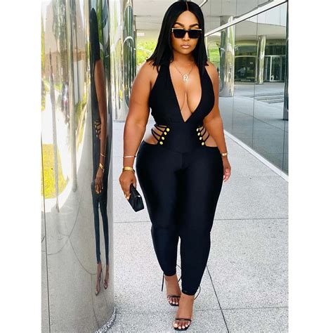 Elegant Black Jumpsuit For Women