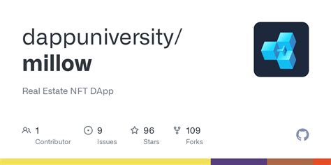 GitHub Dappuniversity Millow Real Estate NFT DApp